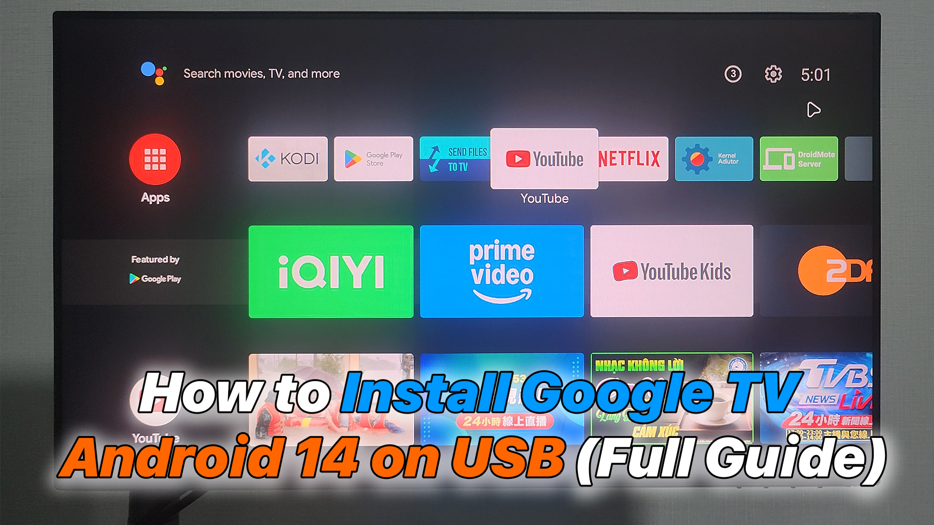 How to Install Google TV Android 14 on USB (Full Guide) - ICTfix