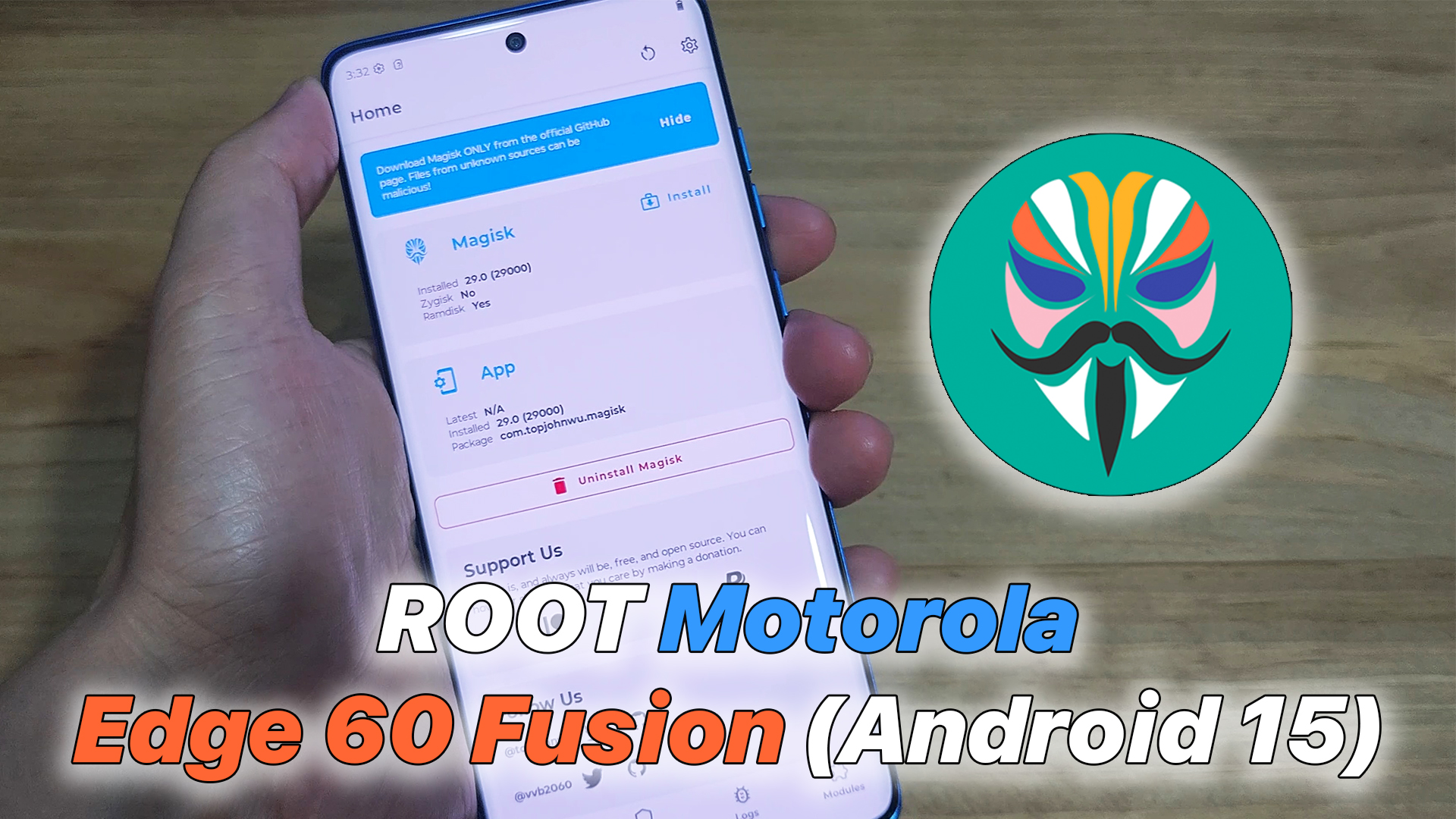 ROOT Motorola Edge 60 Fusion (Android 15) - ICTfix