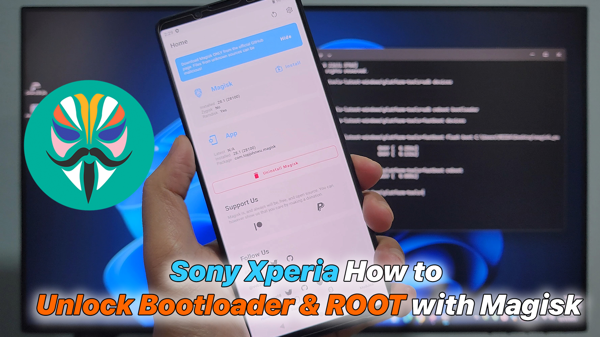 Sony Xperia – How to Unlock Bootloader & ROOT with Magisk - ICTfix