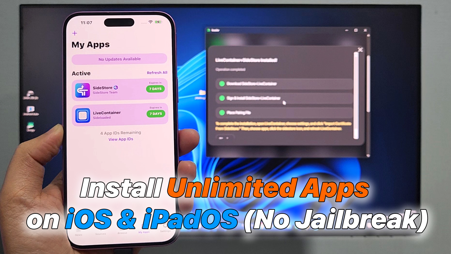 Installing SideStore & LiveContainer to Install Unlimited Apps on iOS ...
