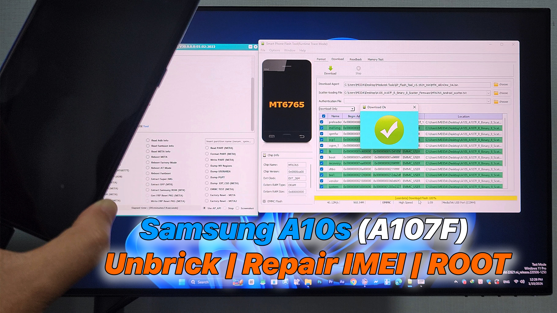 Samsung A10s (A107F) Unbrick | Repair IMEI | ROOT - ICTfix