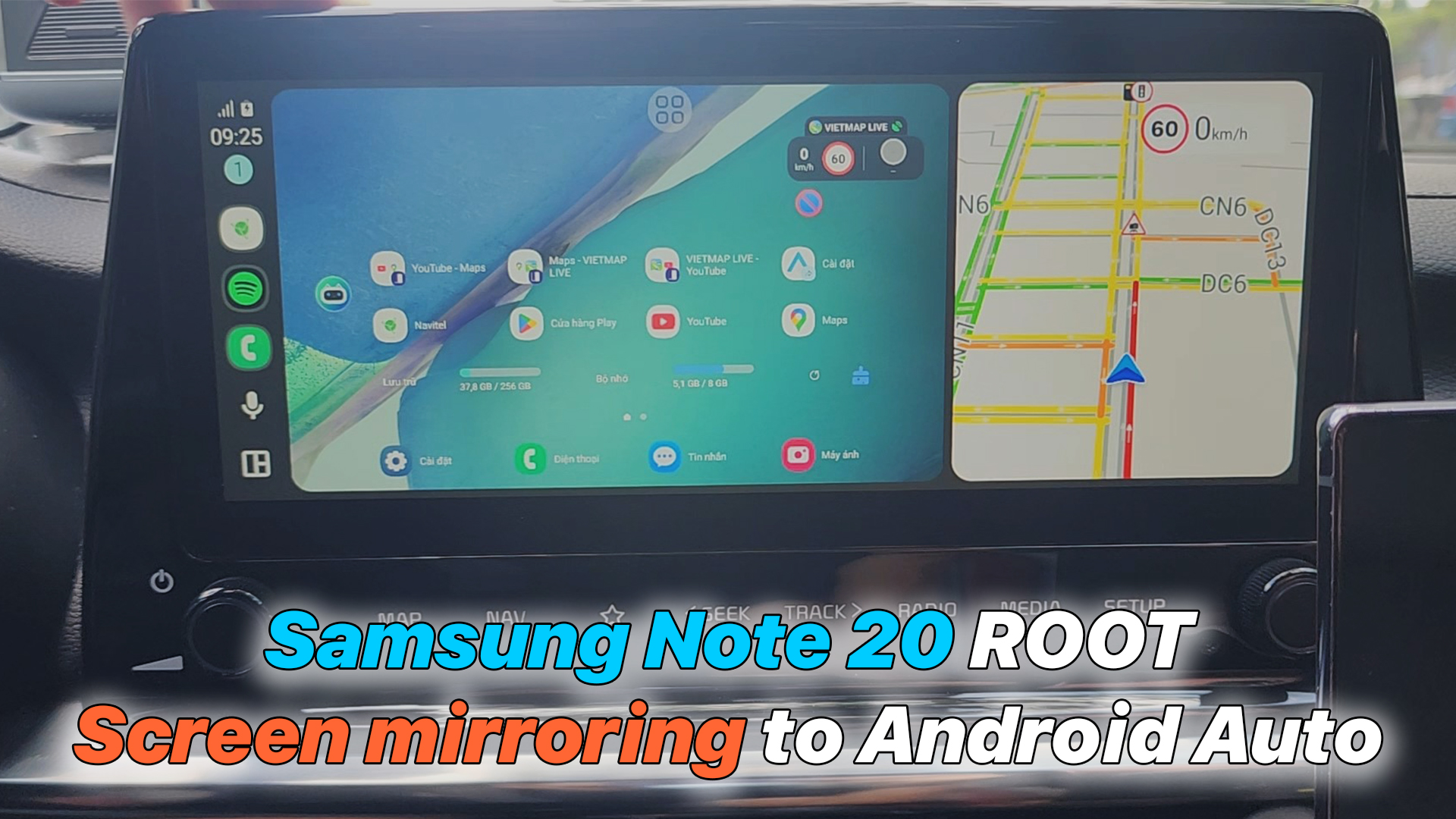 Samsung Galaxy Note 20 ROOT – Screen Mirroring to Android Auto via ...